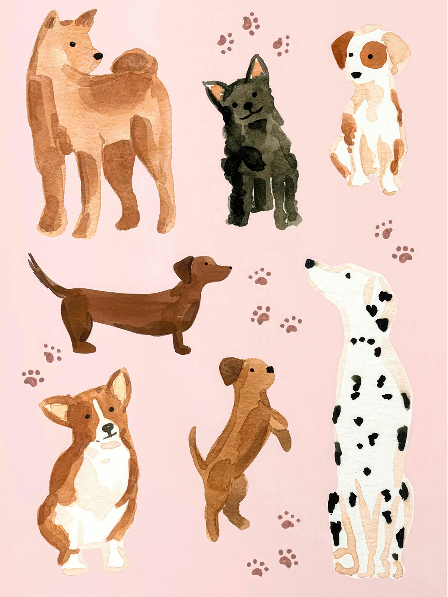 Постер на стену "Dogs", 60х90см — фото 1