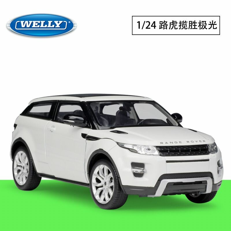 WELLY 1:24 Range Rover Evoque SUV Alloy Car Model Легковый спортивный автомобиль модель маятник игрушка, коллекция высокого класса