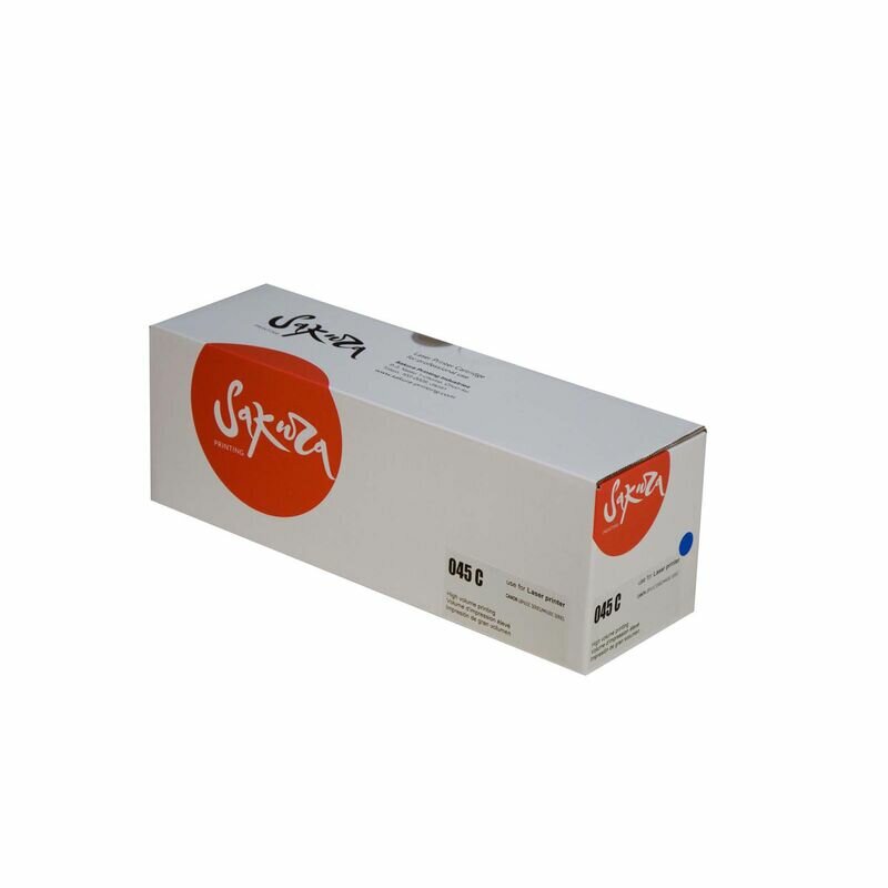 Картридж 045C для Canon MF633Cdw, MF635Cx, LBP611Cn, MF631Cn, LBP613Cdw, LBP-611, MF631, LBP-613 голубой