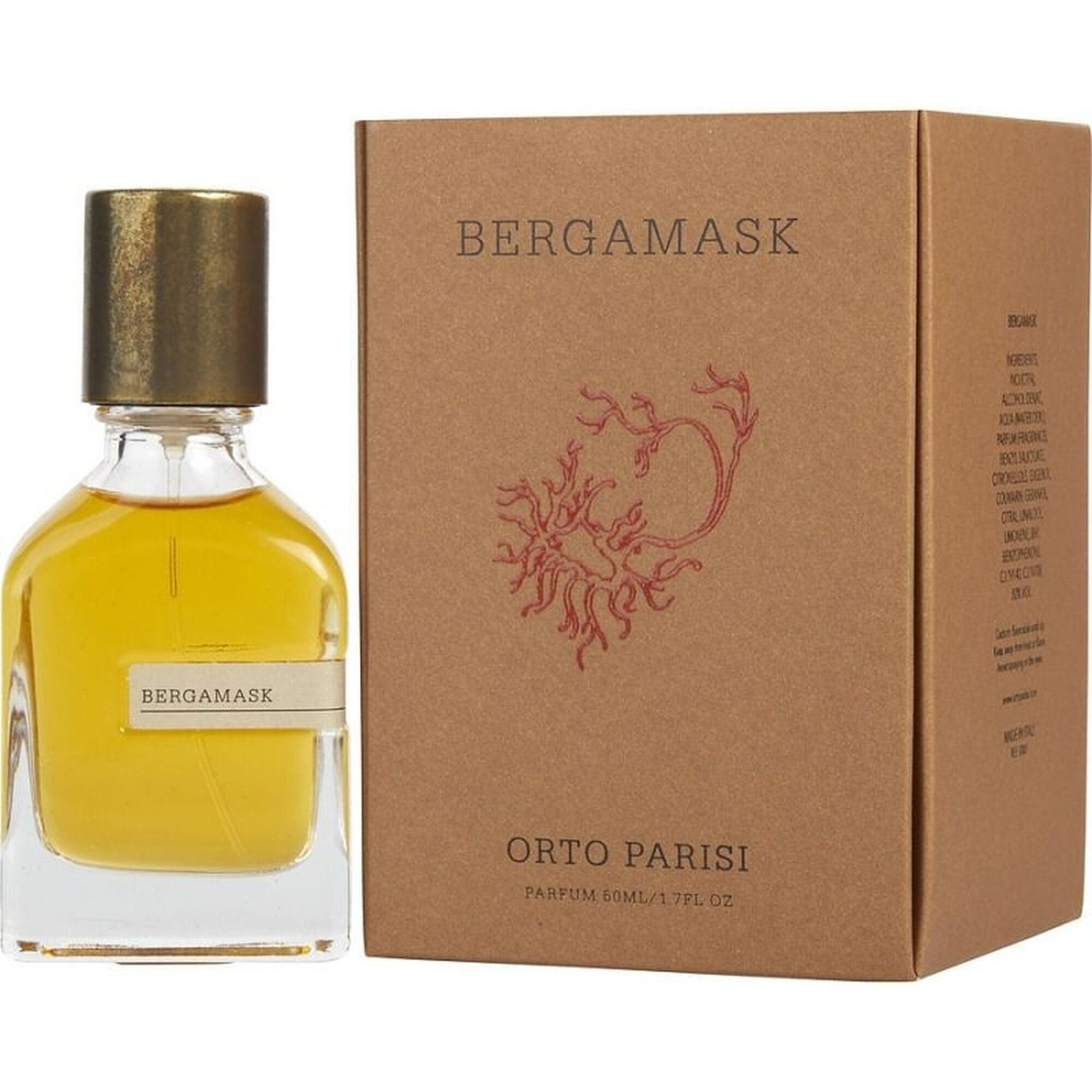 Духи ORTO PARISI "Bergamask", унисекс (для мужчин и женщин), объем 50 мл