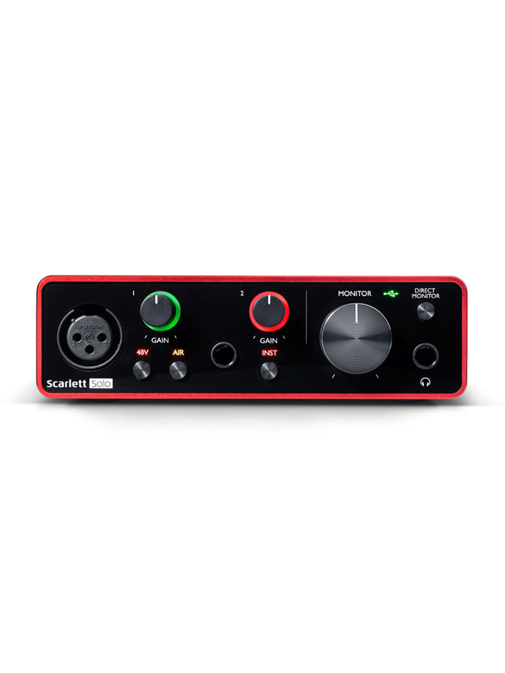 Аудиоинтерфейс Focusrite Scarlett Solo 3rd Gen — фото 1