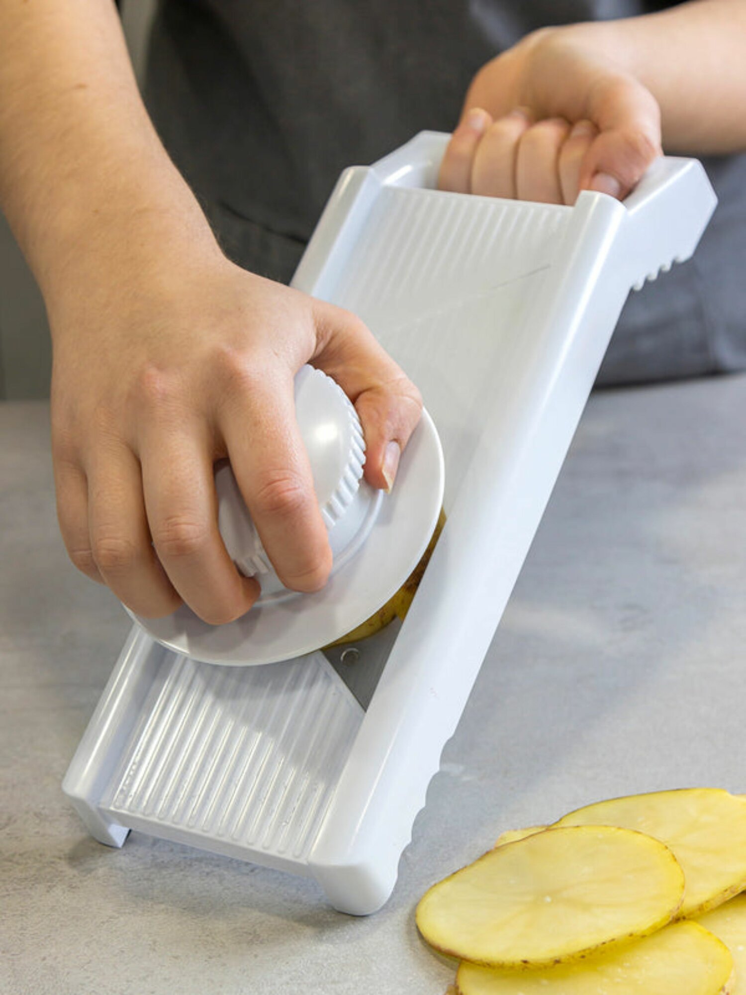 Kitchen Craft овощерезка ручная многофункциональная, терка, слайсер для овощей