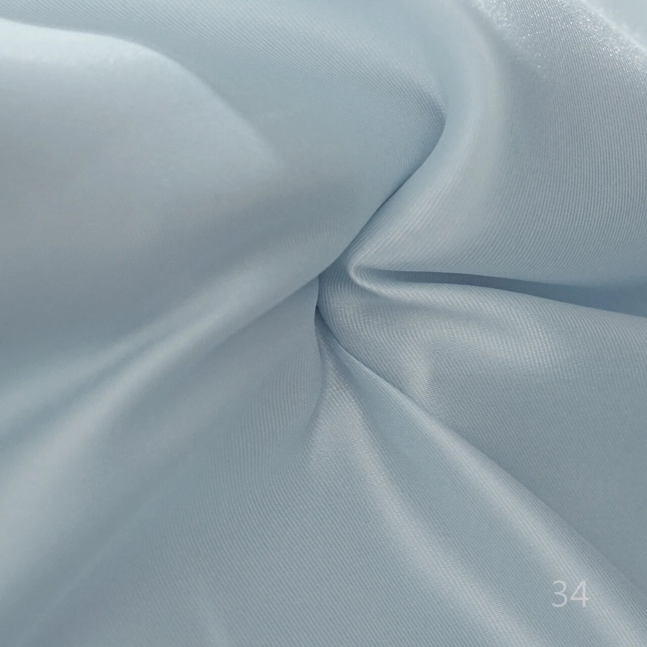 Ткань Микадо 100% полиэстер премиум 1,5 м 5M, Голубой, Light blue