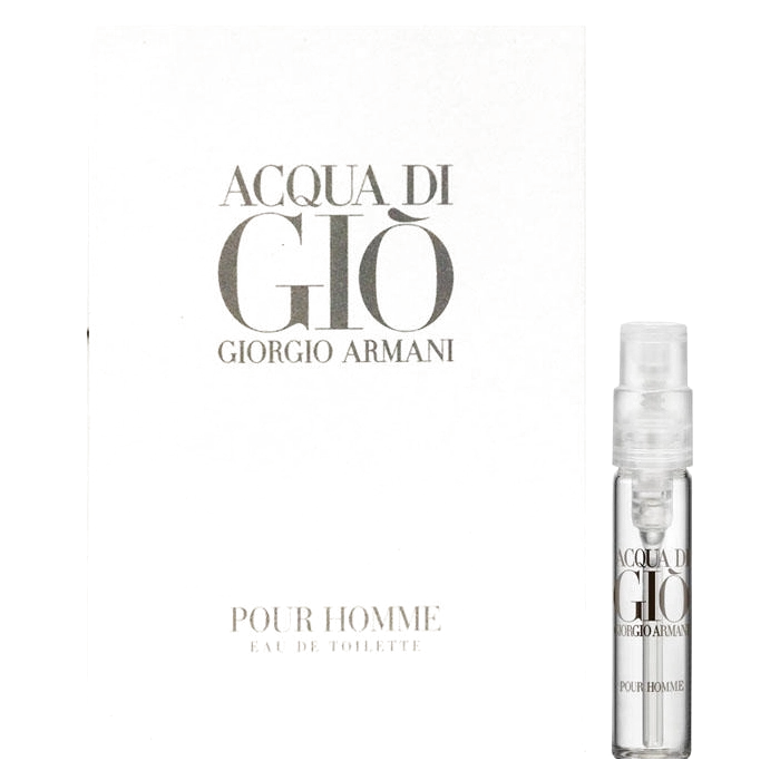 Аромат Giorgio Armani Acqua Di Gio для мужчин миниатюра 1.2 мл / духи Армани Аква Ди Джио сэмпл