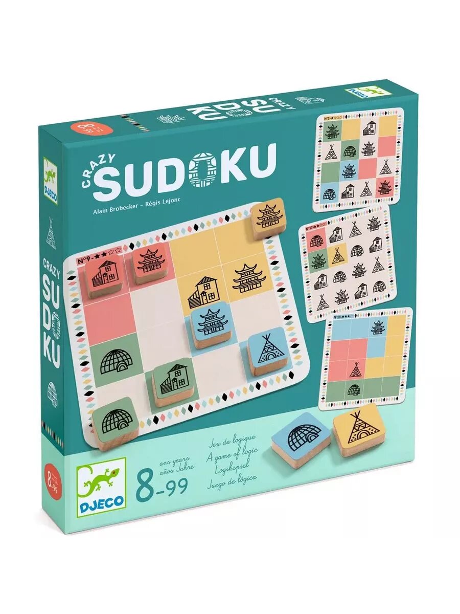 Sologic Настольная игра-головоломка Безумное судоку DJ08488