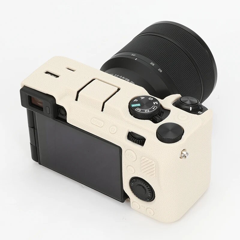 Матовый силиконовый чехол для Sony A7C2 A7C II Off-white