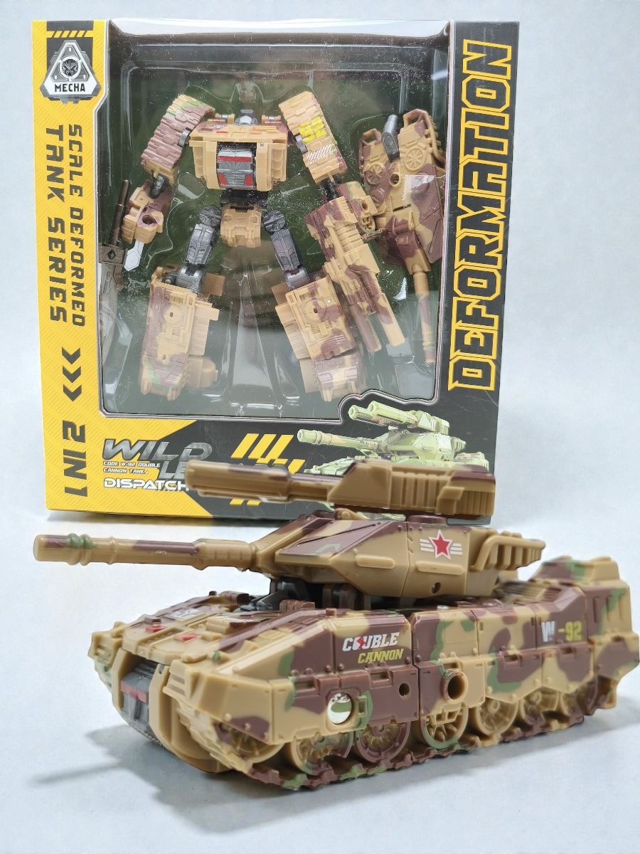 Трансформер танк Wild Leopard Dispatch 2 в 1, 15 см, военная техника, арт. 339-85T