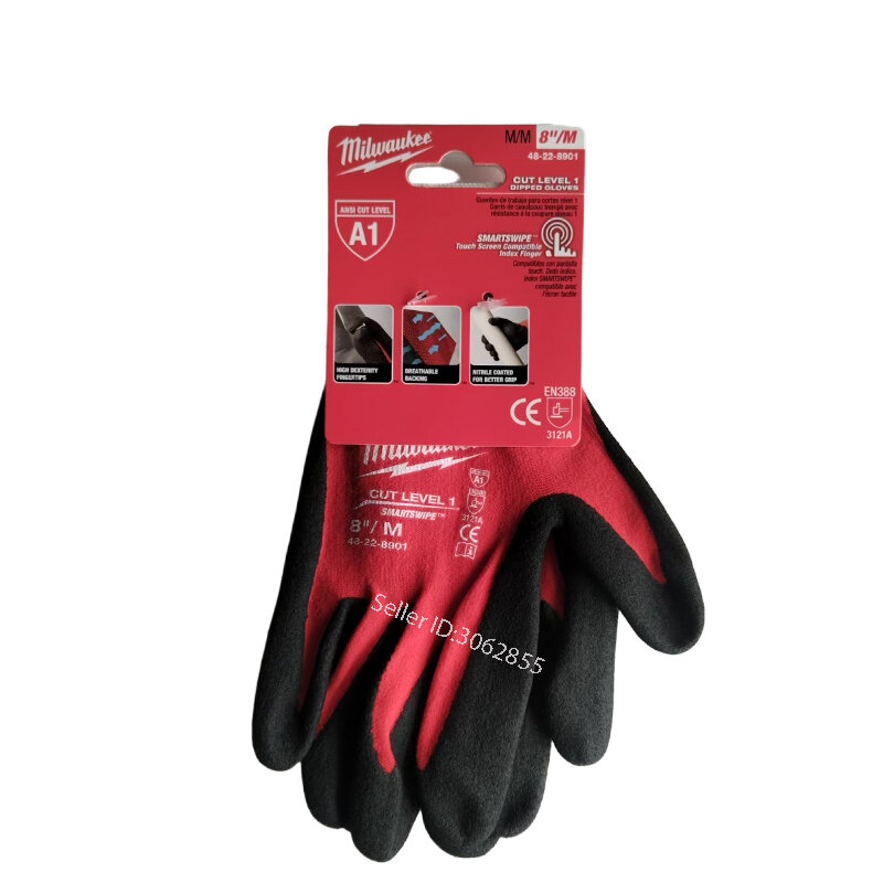 Перчатки с уровнем сопротивления порезам 1, GLOVES 8/M