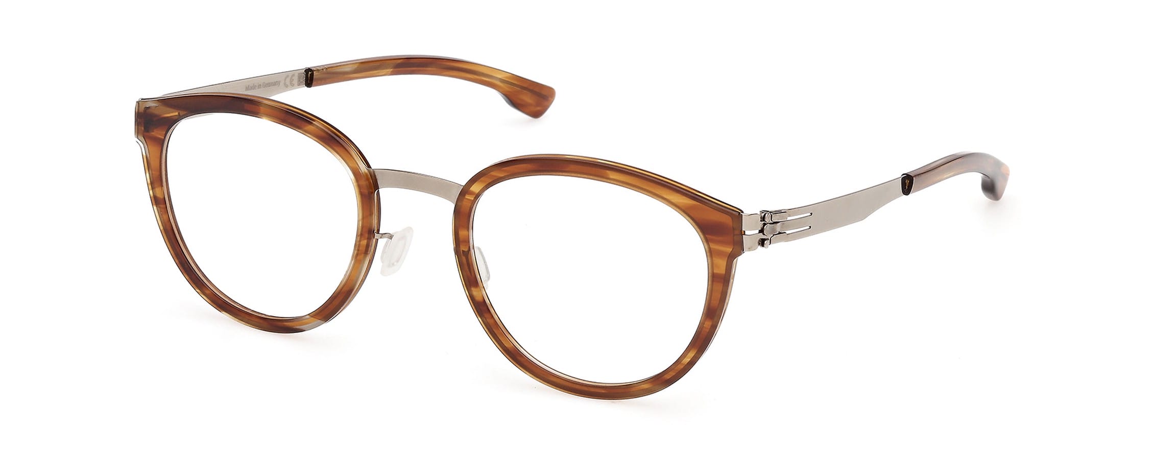 Оправа IC! BERLIN IC LARRY SHINY-BRONZE AMBER-BROWN (49-19)