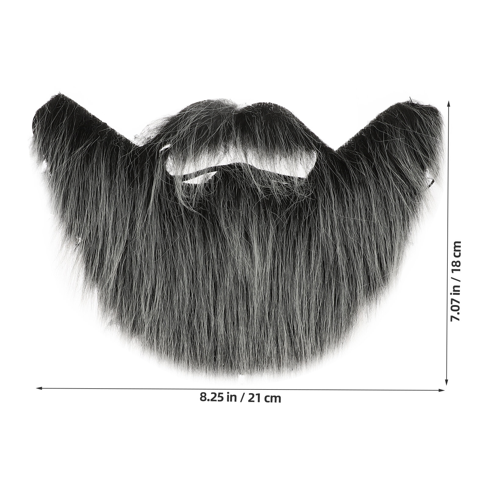 Набор из 2 искусственных усов из ткани для декорации косплея и вечеринок