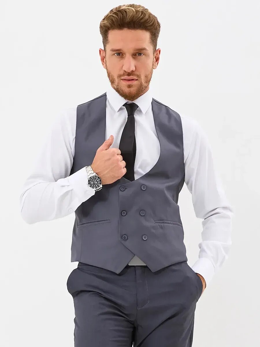 Жилет VIPDRESSCODE Базовая коллекция Весна Лето Осень Зима 2025