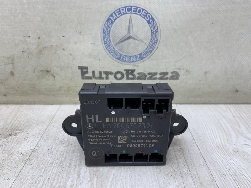 Блок комфорта двери Mercedes-Benz W204 A2048702326