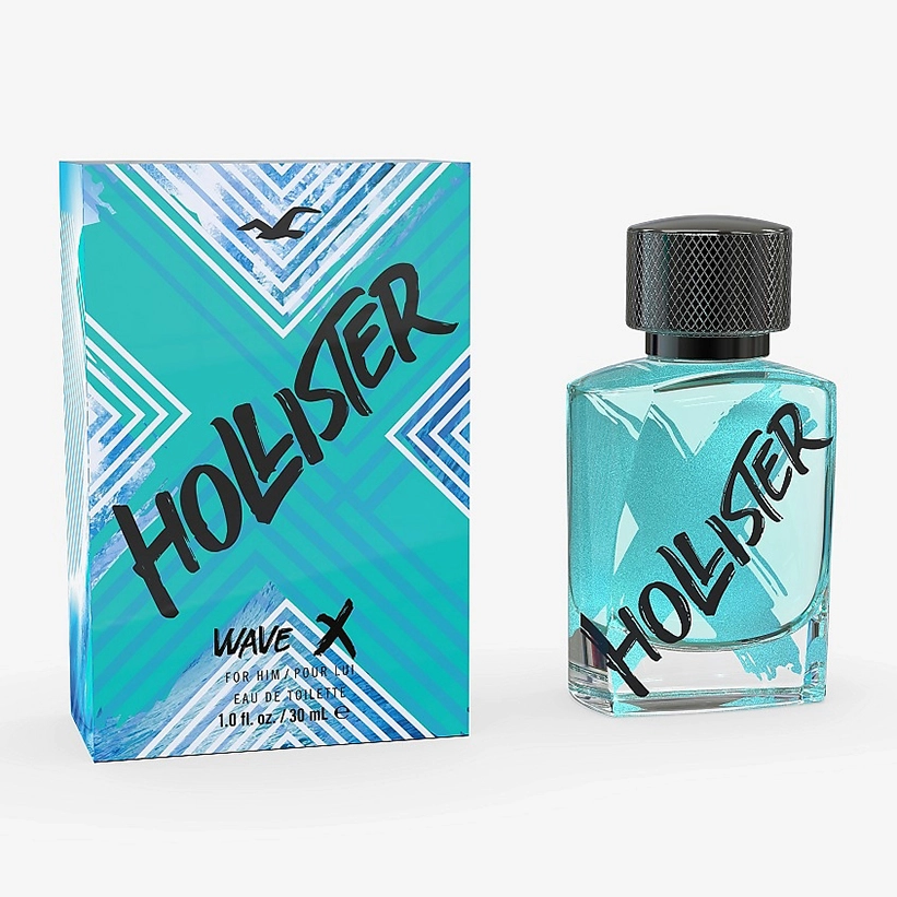 Аромат для мужчин Hollister Wave X For Him 30 мл / Вейв Икс Фо Хим
