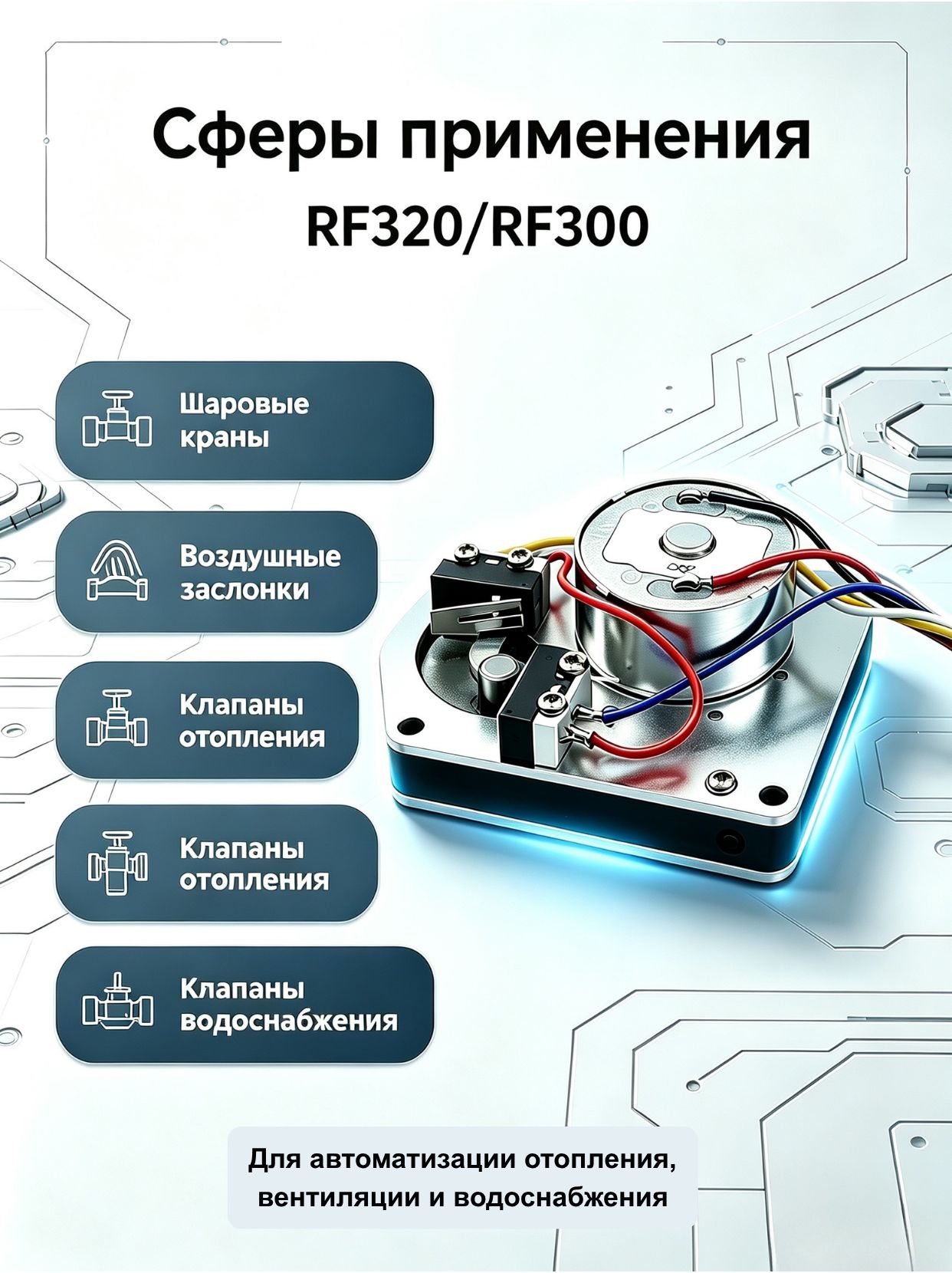 Универсальный электропривод 3200 нм, 90-градусный шаровой кран 12 В DN15-DN25, счетчик воды и воздушная заслонка с пятипроводным регулятором