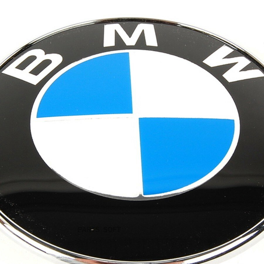 Эмблема ЗД BMW от официального дистрибьютора, BMW, артикул 51148203864