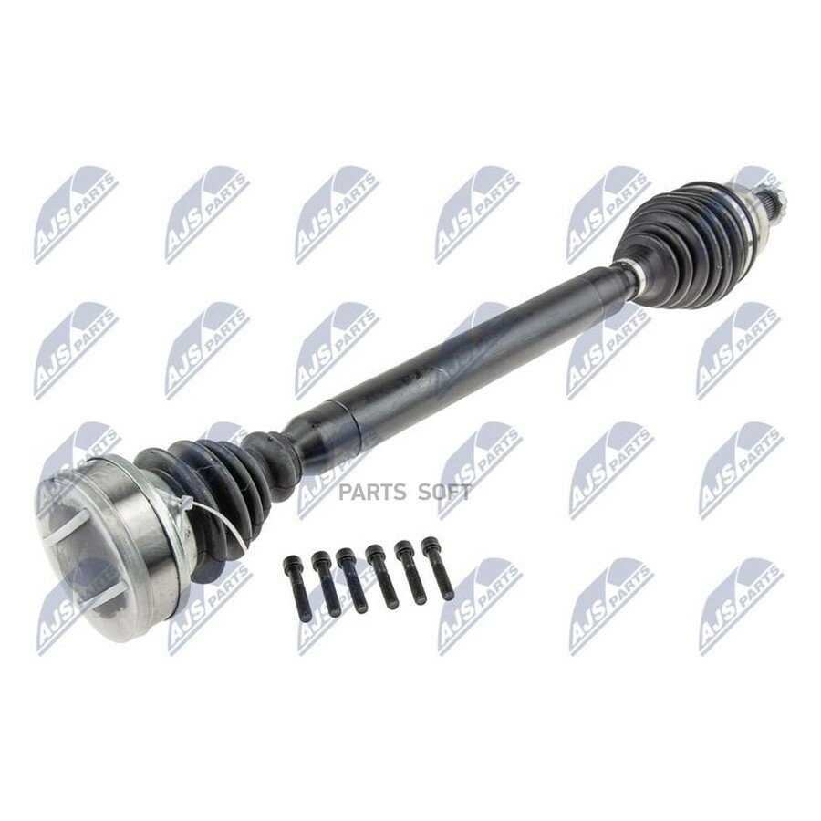 Полуось VW POLO 1.4TDI 14-, SKODA FABIA III 1.4TDI 14-, AUDI A1 1.4TDI 18- /PRAWA, MTM/ от официального дистрибьютора, NTY, артикул NPWVW165