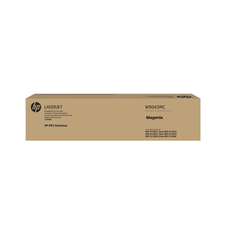Картридж W9043MC для HP Color LaserJet E77822 пурпурный