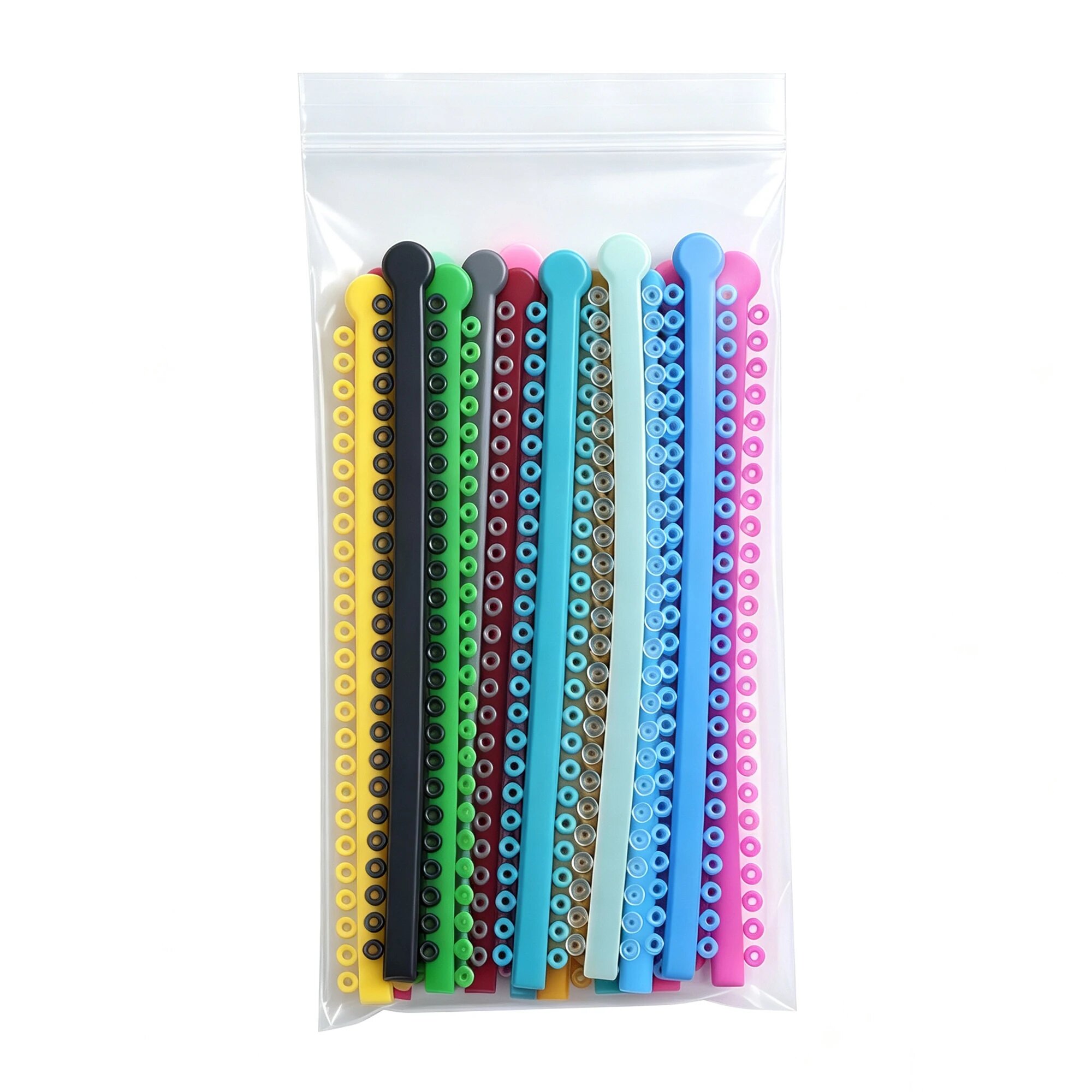 Стоматологические лигатурные завязки JOLANT, 25 цветов, No.100-Mixed color