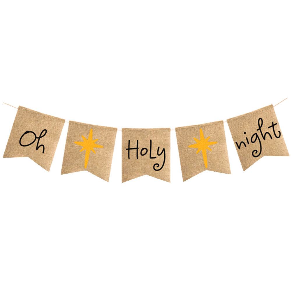 Bannery Изделия Из Бумаги Для Украшения Дома Праздничные Гирлянды Christmas Garland 17Cm (W) X 21Cm (L)
