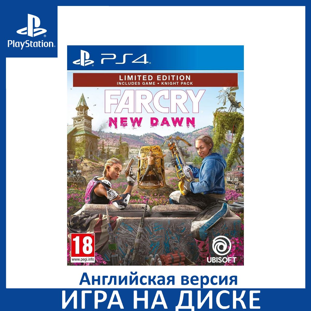 Игра Far Cry New Dawn Limited Edition PS4 Диск на PlayStation 4 Английская версия