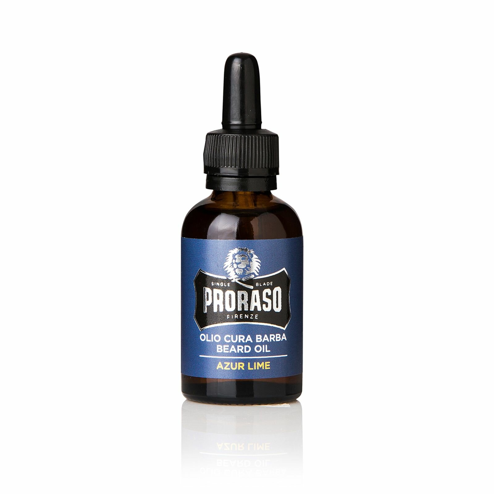 Масло для бороды Proraso AZUR LIME c пипеткой, 30мл