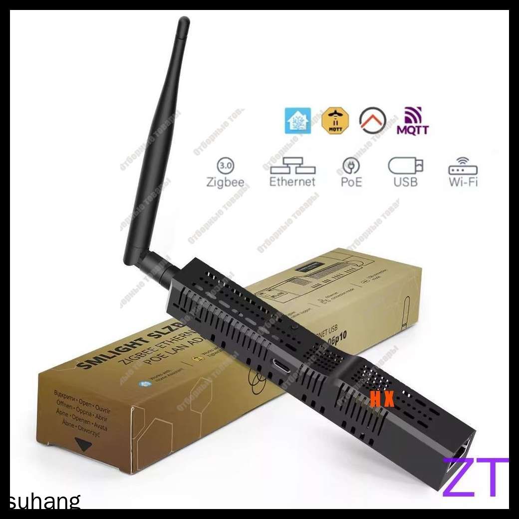 SMLIGHT SLZB-06P10 Шлюз-координатор Zigbee 3.0 с поддержкой Ethernet, USB и Wi-Fi--SD925