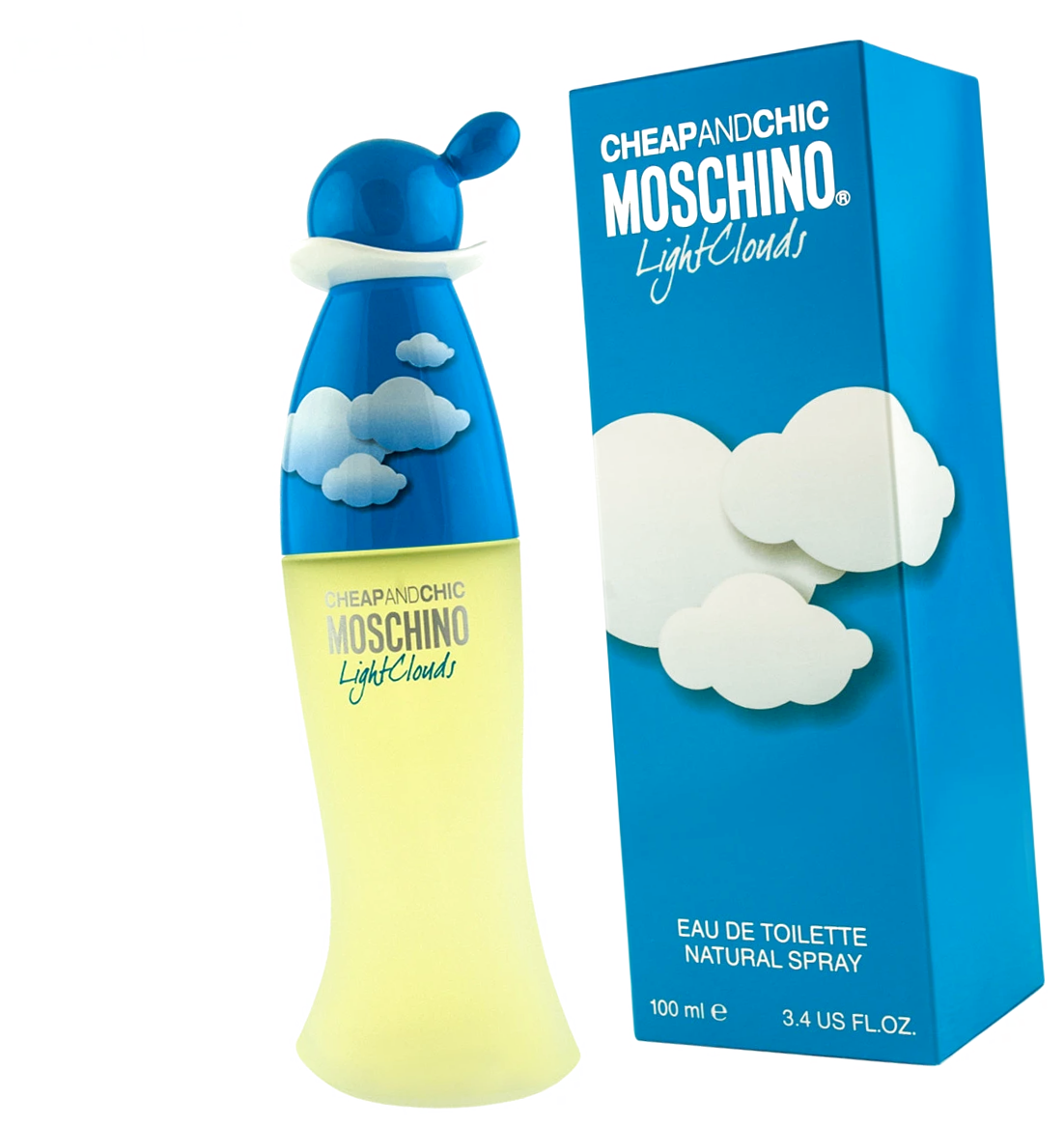 Духи Москино Облако для женщин 100 мл - Moschino Cheap and Chic Light Clouds