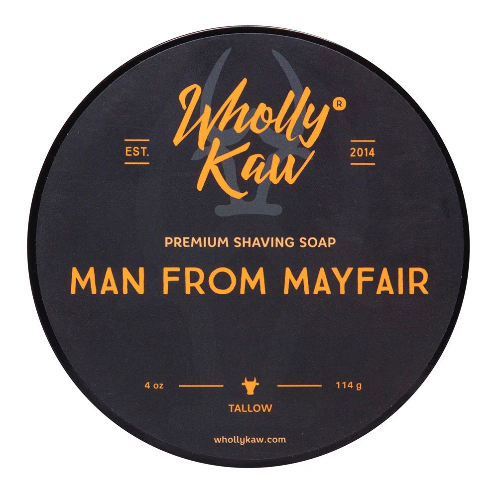 Мыло для бритья Wholly Kaw Man from Mayfair Shaving Soap, 114 гр.