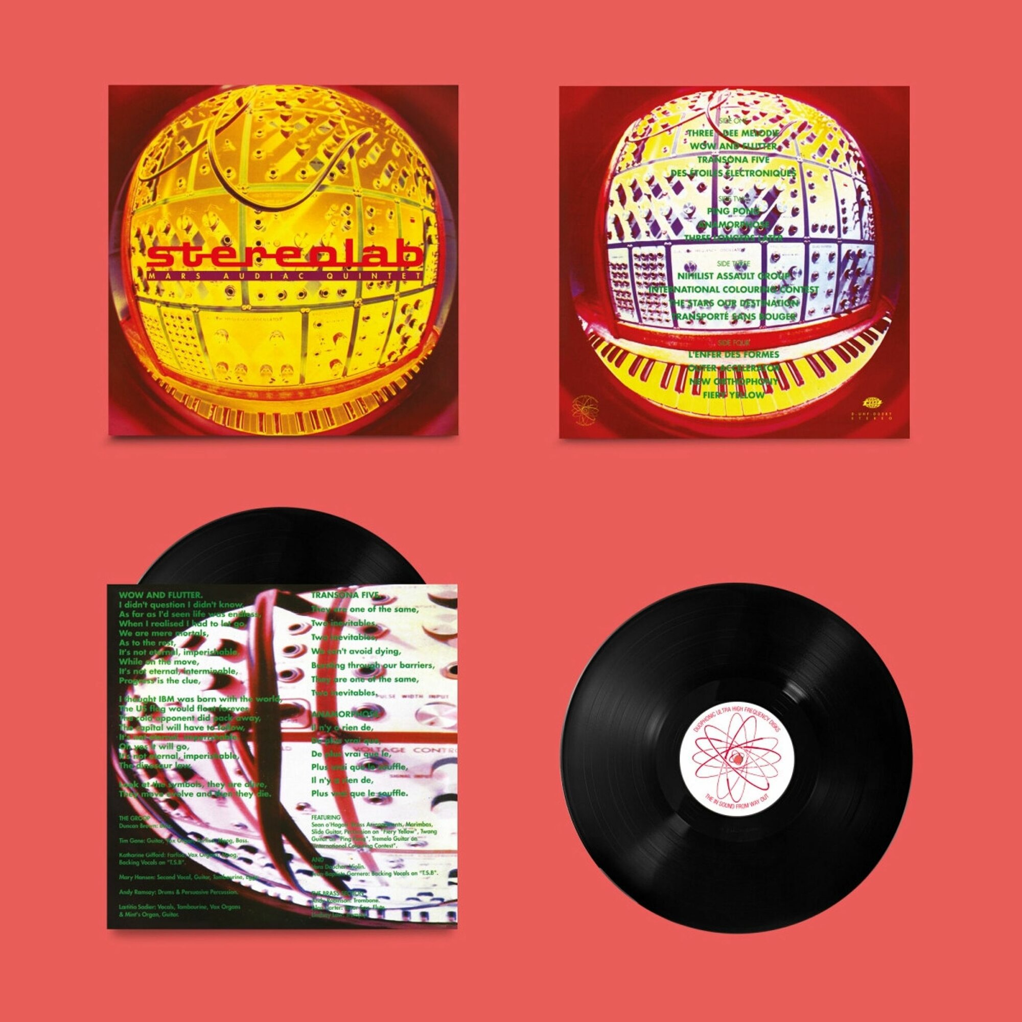 Виниловая пластинка Stereolab - Mars Audiac Quintet (2LP) 2025
