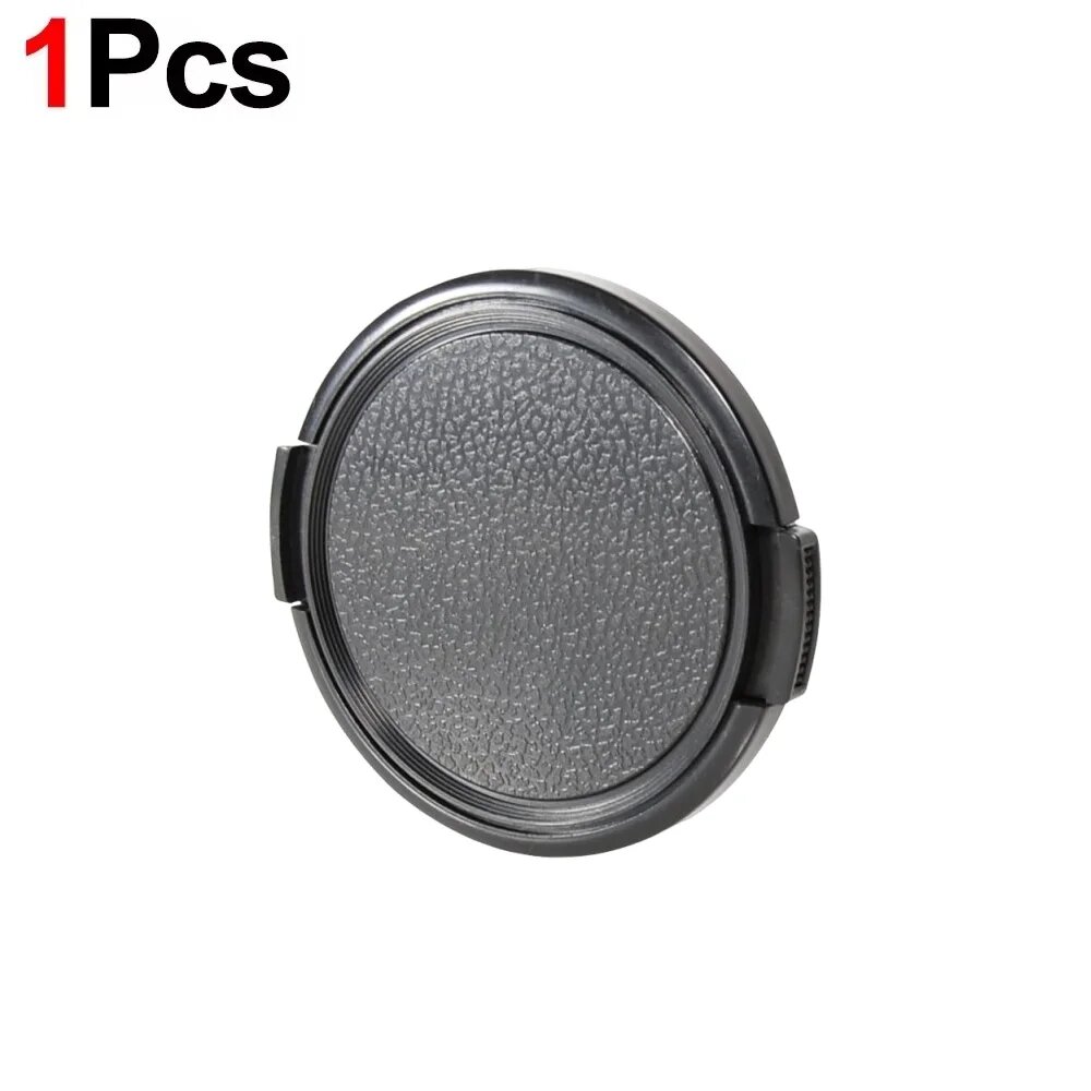 Крышка объектива камеры 55mm, черная, 1Pcs