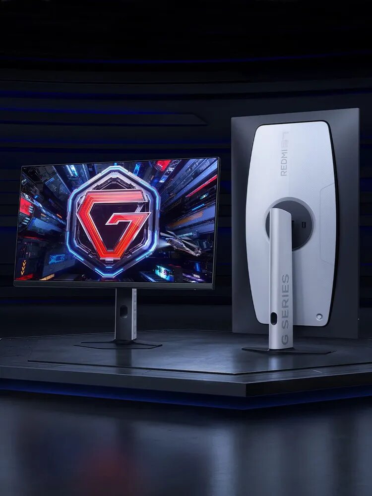 Xiaomi 27.0" Монитор Redmi G27Q 240Hz 2026(P27QEB-RG) частота 240 Гц 1 мс GTG HDR500 для игровой ПК (G27Q 240Hz), IPS, 2560x1440 2K, 240 Гц, темно-серый, черный
