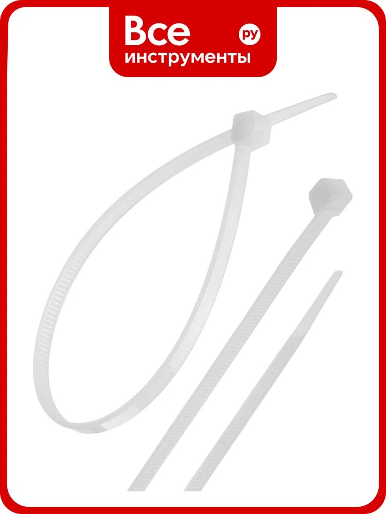 Хомут TDM ELECTRIC 4,8х350 мм, нейлон, белый, 50 шт. SQ0515-0147