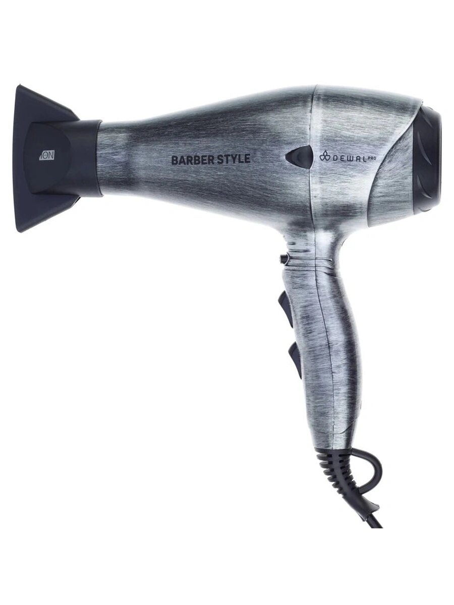 Фен Dewal Barber Steel 03-120, мощность 2200Вт, 3