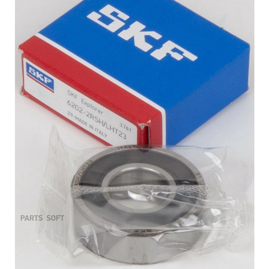 Подшипник генератора для а/м ВАЗ 2110 малый SKF 202 ( со смазкой LHT) SKF 62022RSHLHT23 | цена за 1 шт