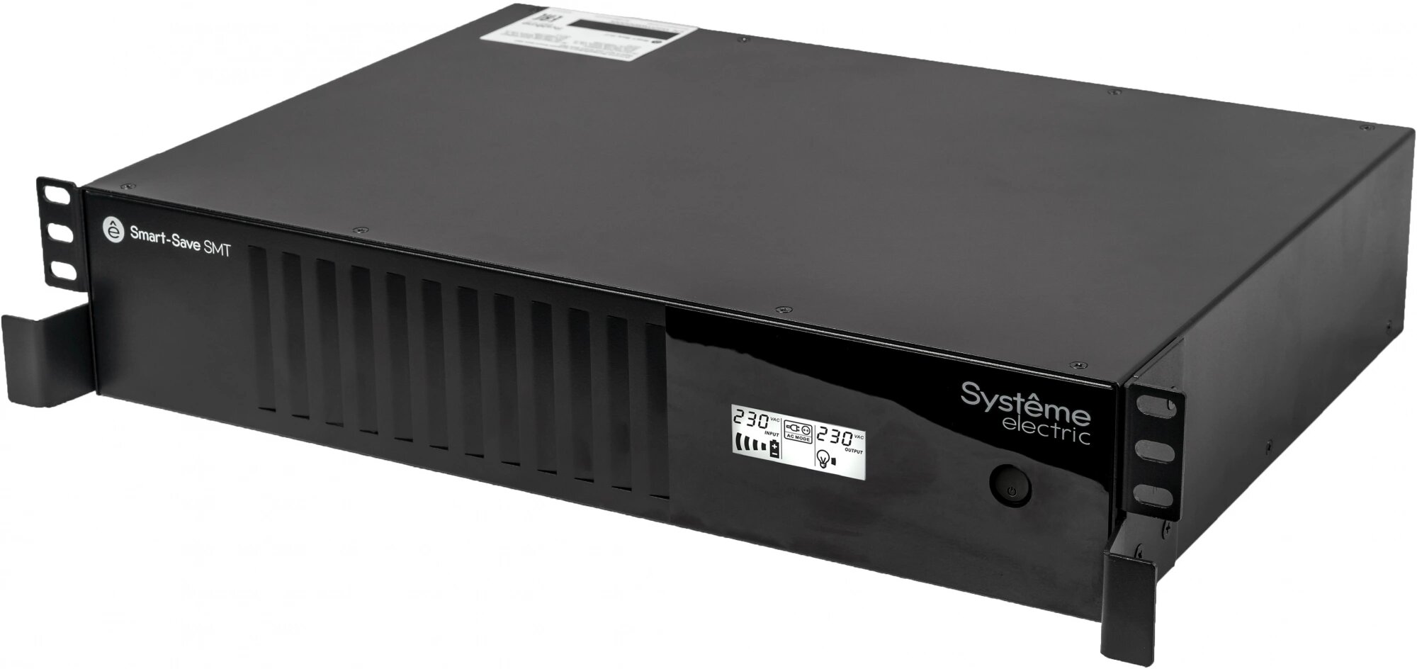 ИБП Systeme Electric SMTSE3000RMI2U, 3000 ВА/1800 Вт, 8 х IEC 320 C13, line-interactive, черный