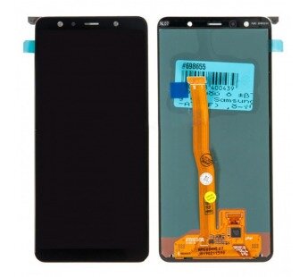 Дисплей для Samsung A750F (A7 2018) в сборе с тачскрином Черный - (In-Cell)