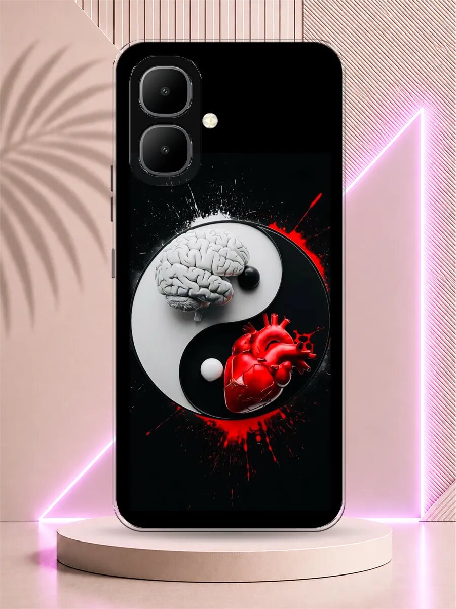 Чехол на Tecno Spark GO 2 Инь Янь