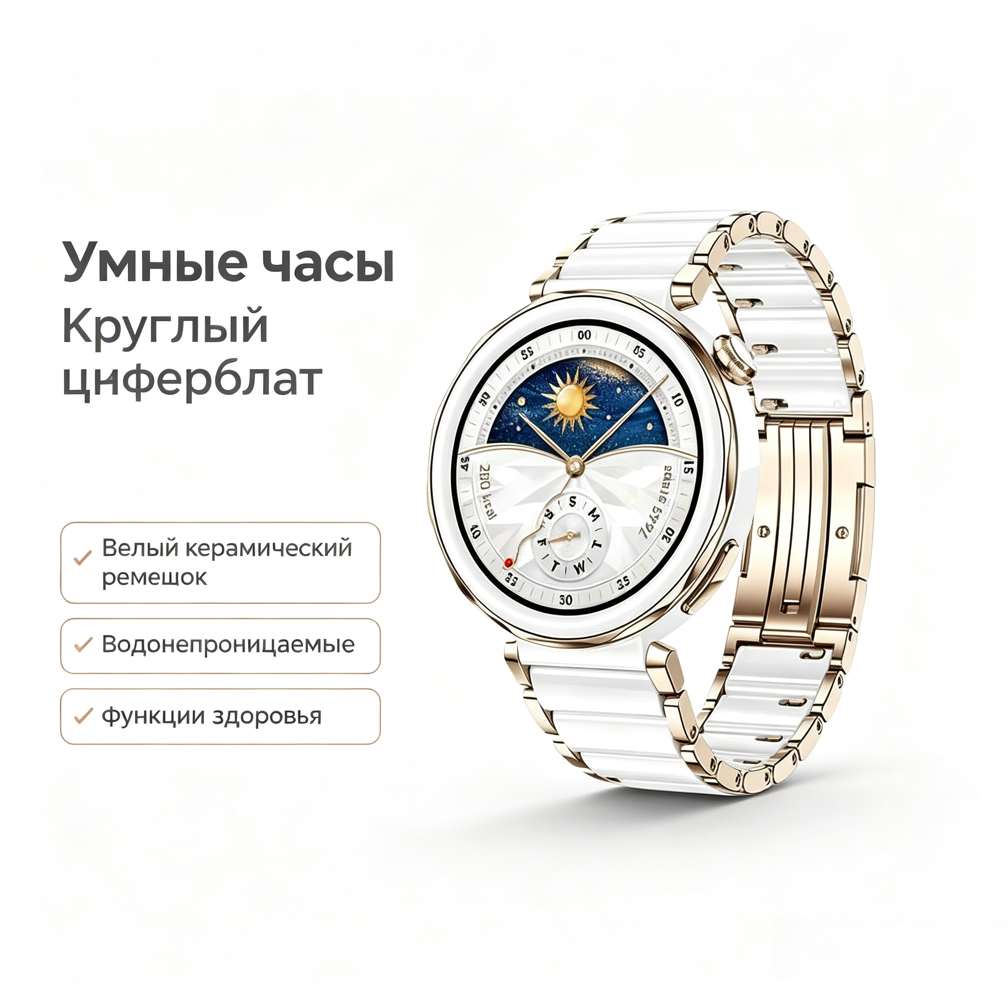 Умные часы Huawei Watch GT 5 Pro, 46 мм, AMOLED, 5ATM, мониторинг пульса и кислорода