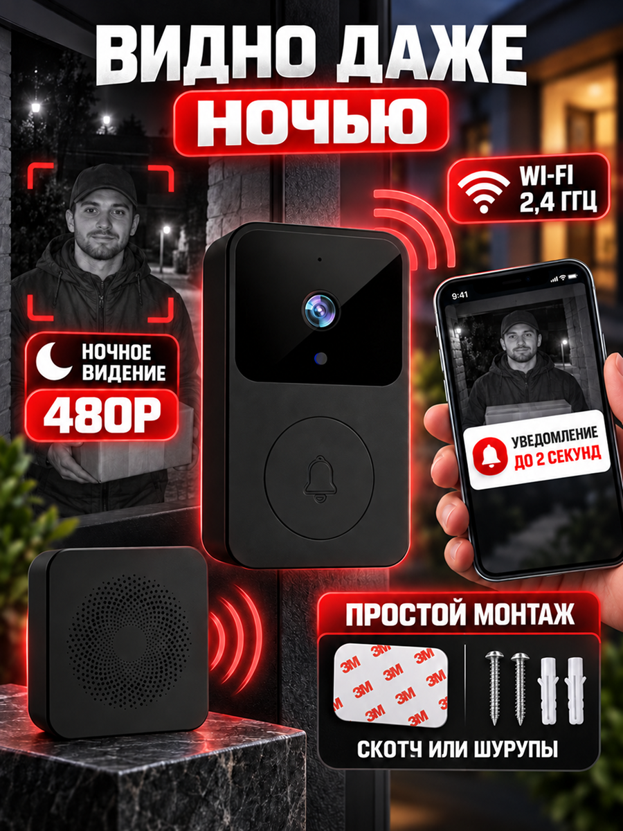 Видеодомофон — фото 1