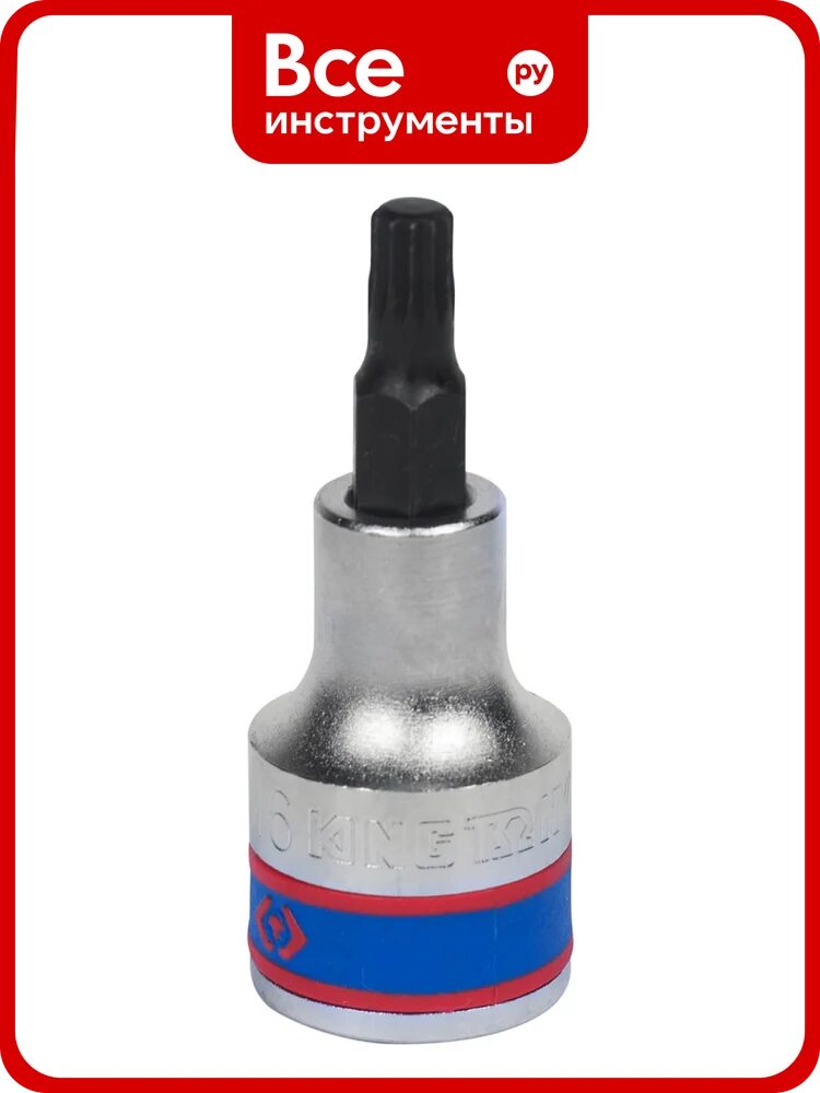 Насадка бита торцевая (1/2"; SPLINE M06) KING TONY 402606