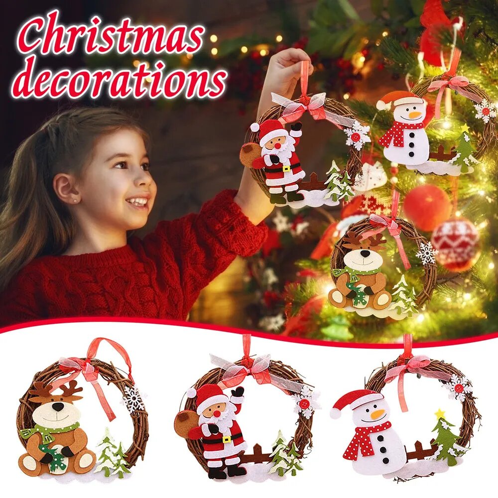 Aitia Елочная игрушка 15 см подарок красный 3 шт