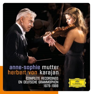 Музыка CD Anne-Sophie Mutter, Herbert von Karajan - Complete Recordings On Deutsche Grammophon 1978 - 1988 5 x CD, Box Set, , Orig*inal