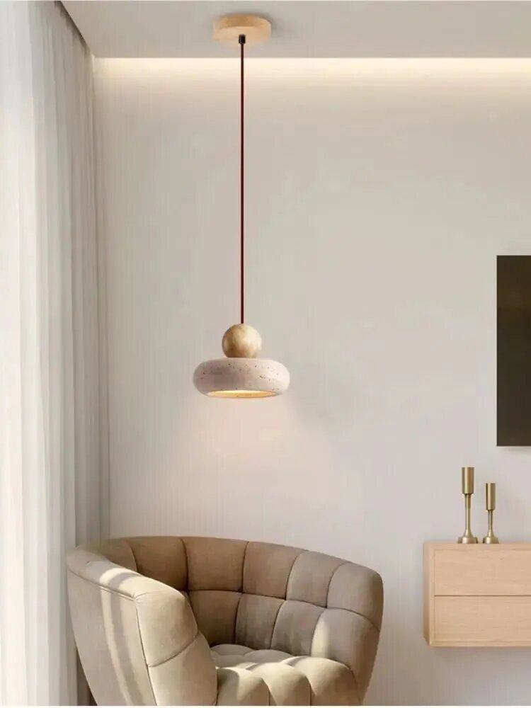 Люстра, LED, Натуральный камень, Теплый белый свет, 3000К, 75 Лм, 10 кв. м