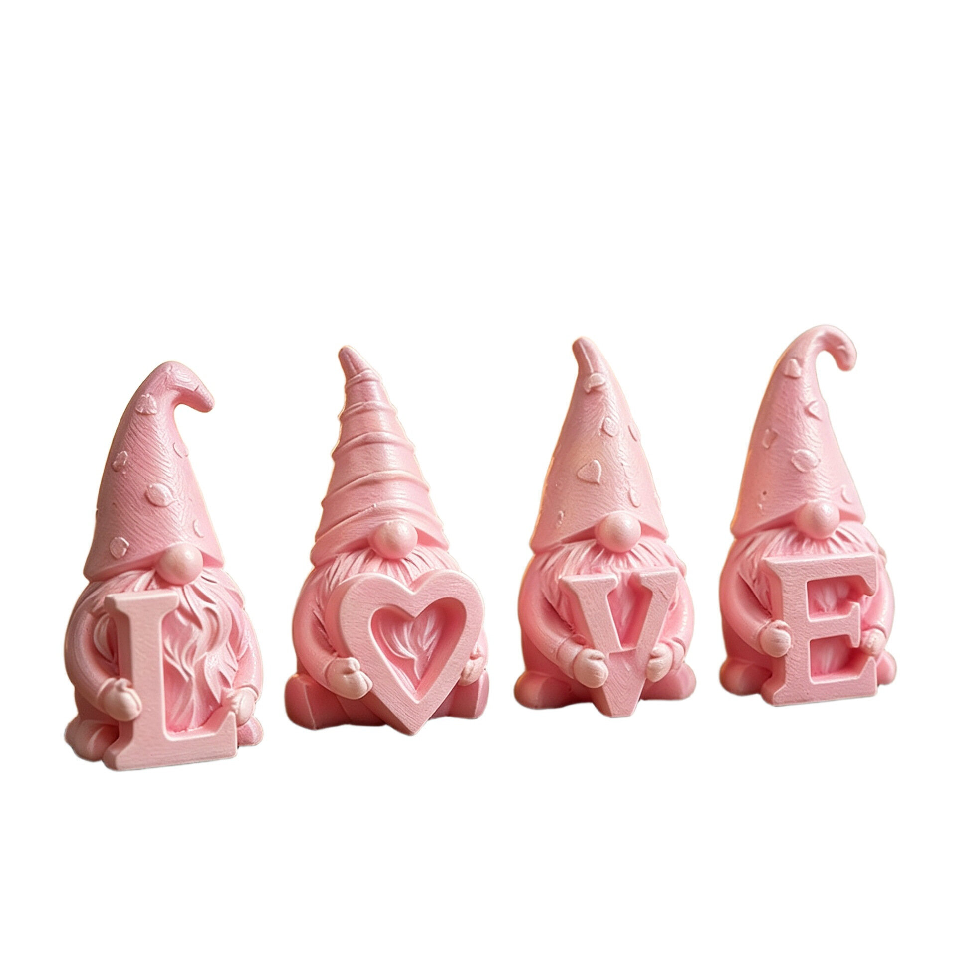 Трансграничный хит продаж: милый 3D-печатный декоративный гномик LOVE, настольное украшение, подарок на День святого Валентина.