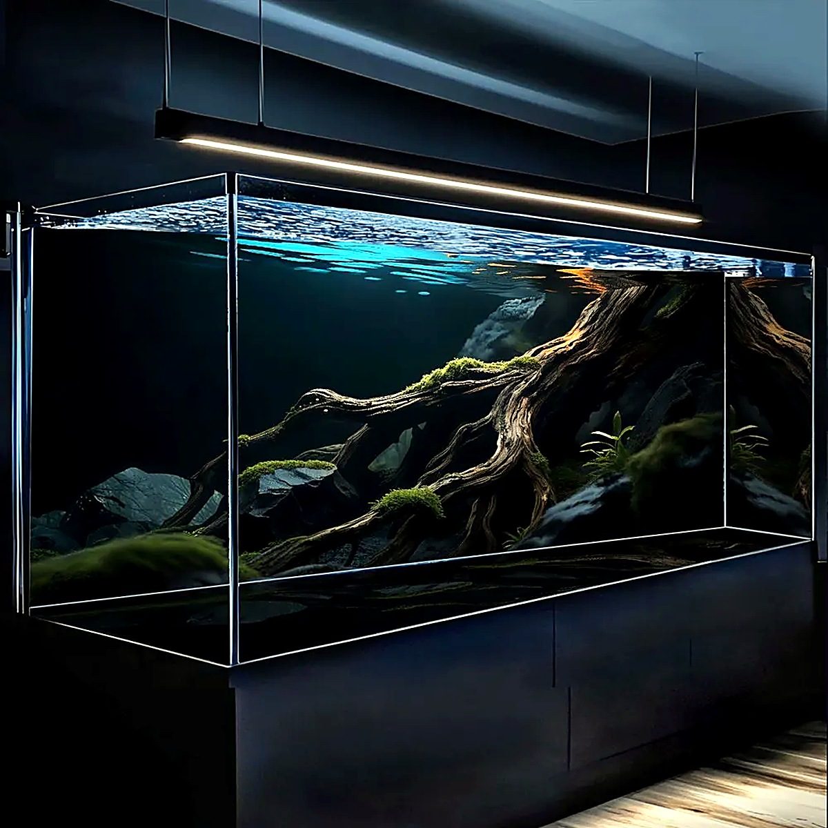 Фон для аквариума, Декорация для аквариума/террариума 120x60см