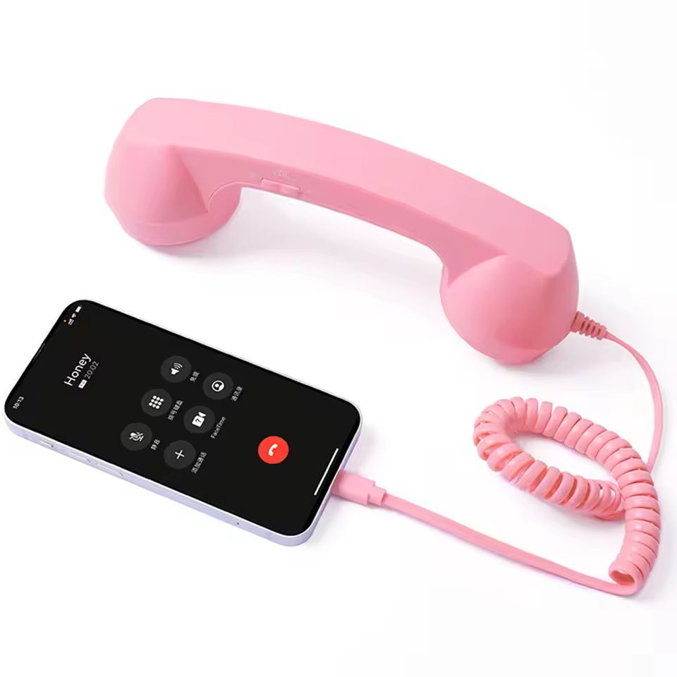Проводные, с микрофоном, USB Type-C, Наушники, розовый