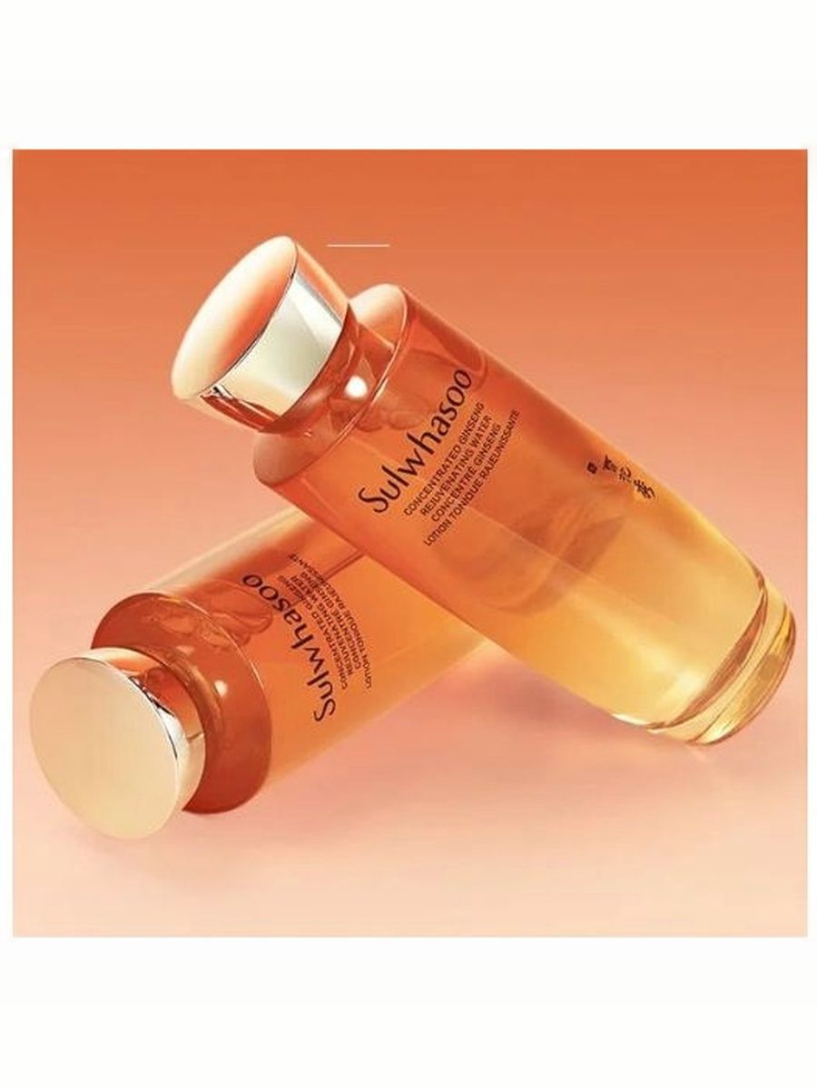 Тонер и эмульсия с концентрированным содержанием женьшеня 25ml+25ml SULWHASOO Concentrated Ginseng Rejuvenating Water & Emulsion