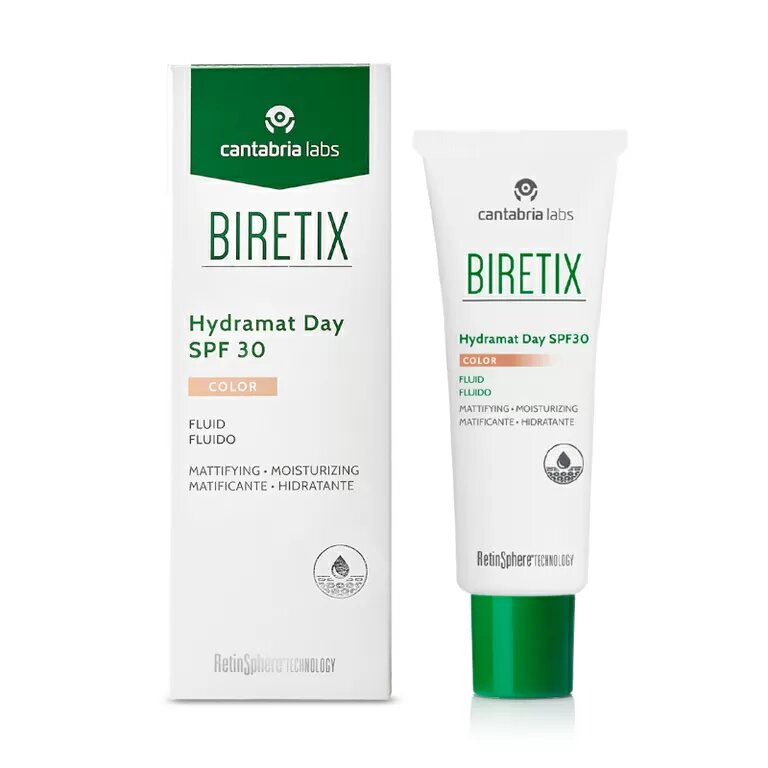 Biretix Флюид увлажняющий с тоном SPF30 50 мл 50 мл