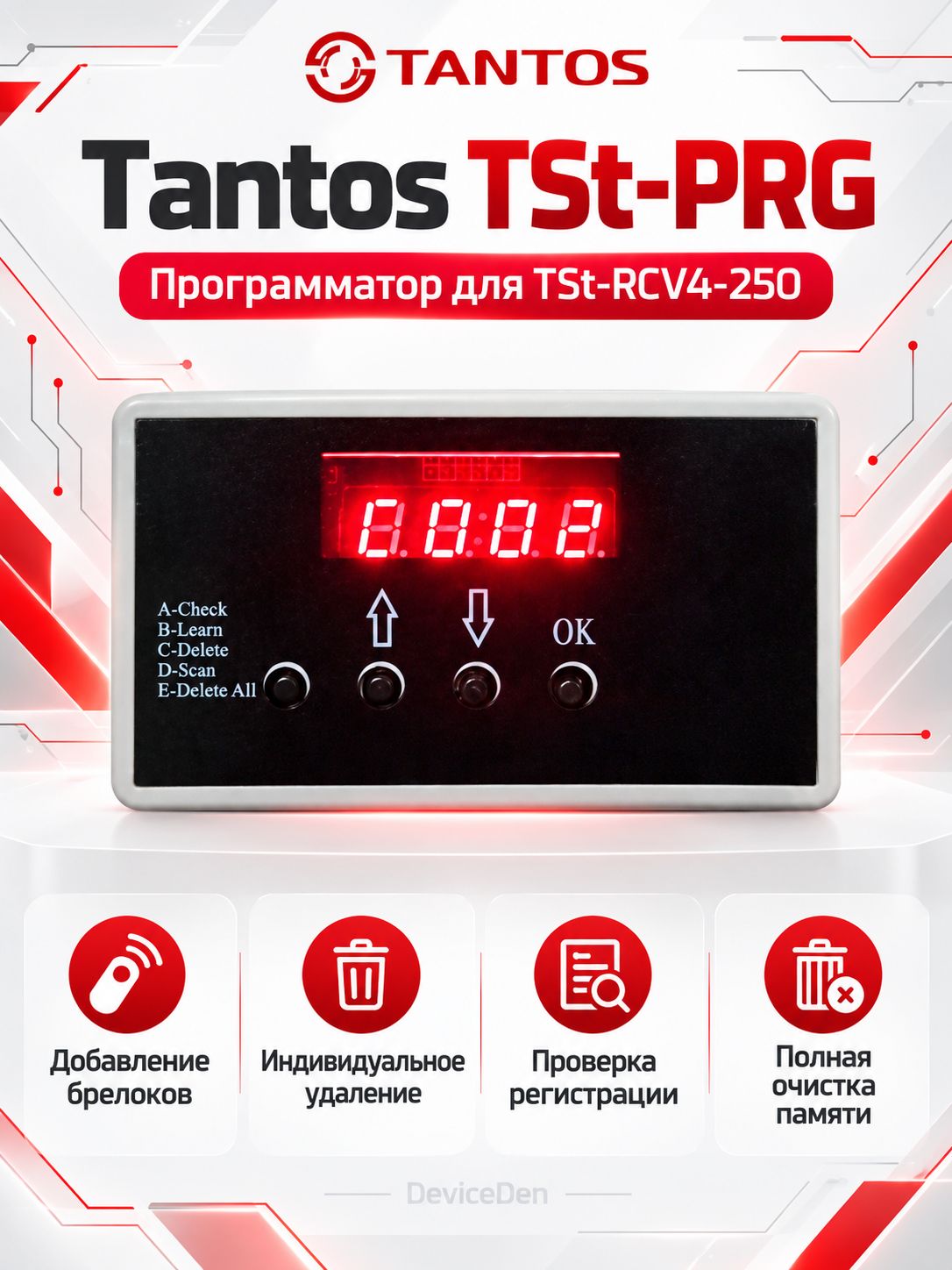 Tantos TSt-PRG - радиоприемник системы управления