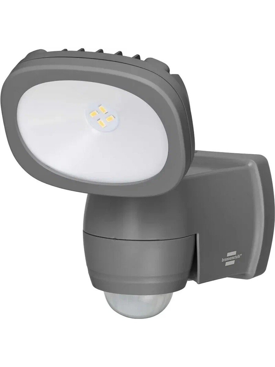 1178900 Brennenstuhl прожектор LUFOS 200 LED настенный с датчиком движения, 210 лм, от LR14, IP44